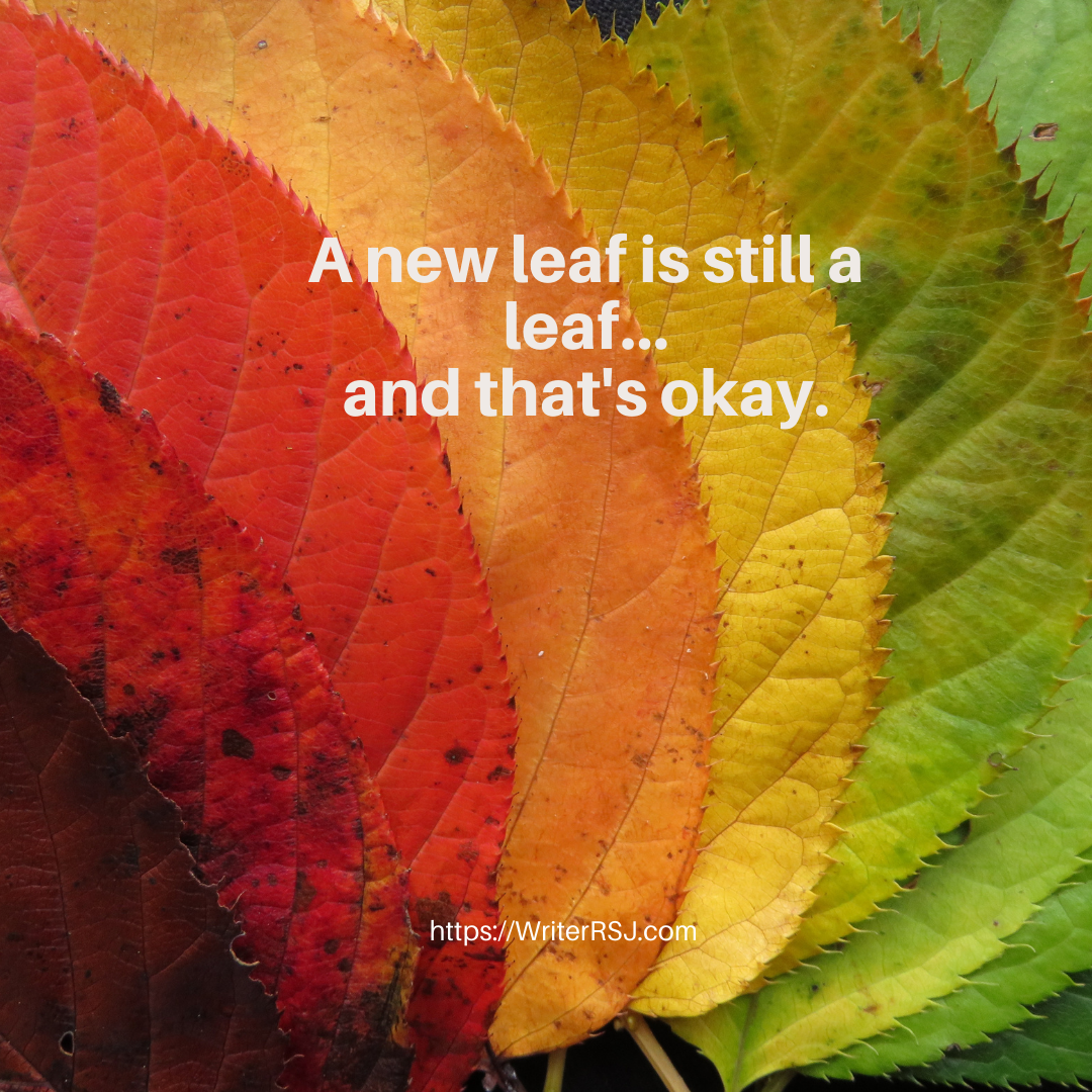 A New Leaf is Still a Leaf [and that’s ok] – Rennie St. James